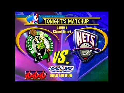 NBA Showtime Gold Edition MAME Playthrough (Game 9 Celtics VS Nets ...
