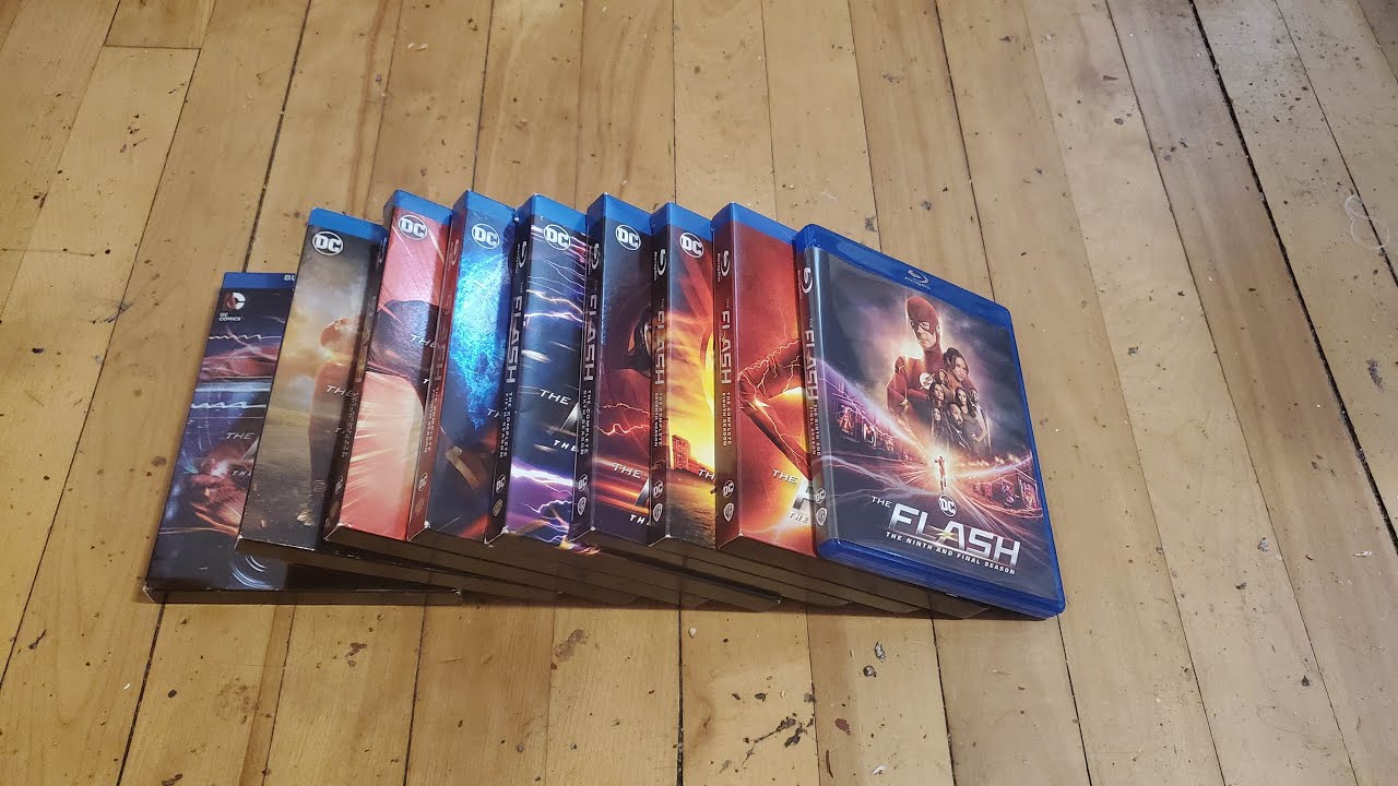 The Flash Complete Series Blu Ray & DVD Collection - YouTube