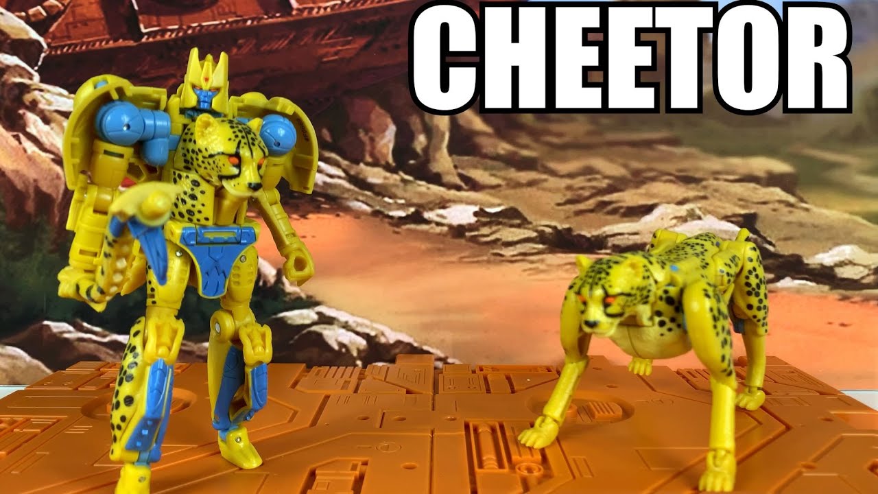 Hasbro Transformers War for Cybertron Trilogy KINGDOM CHEETOR Unboxing ...