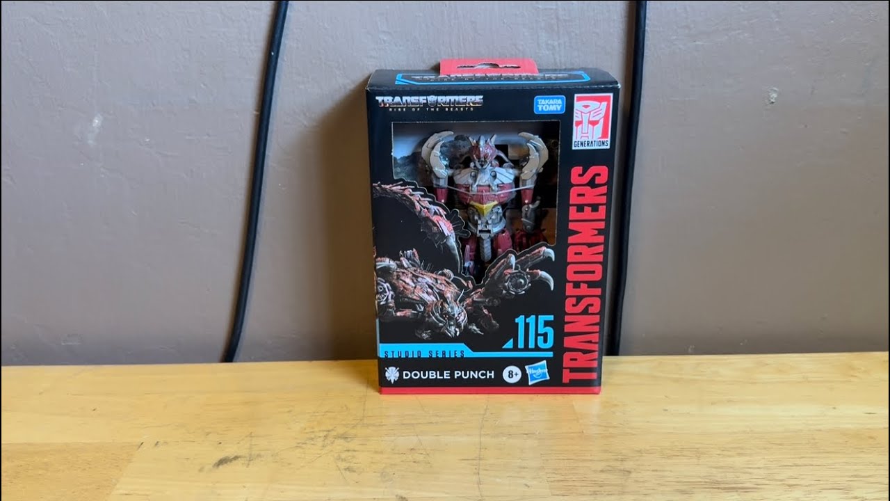 New Transformers Rise of the Beasts Studio Series Double Punch Action ...