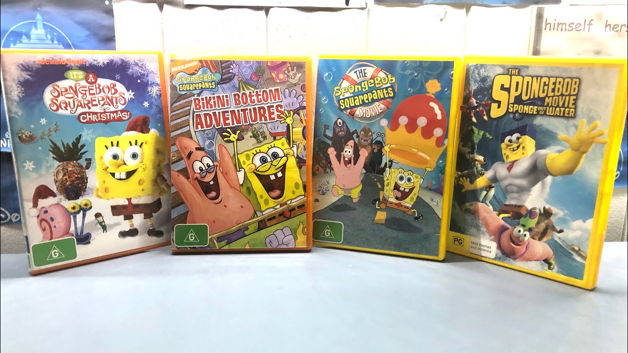 My Spongebob Squarepants DVD Collection - YouTube