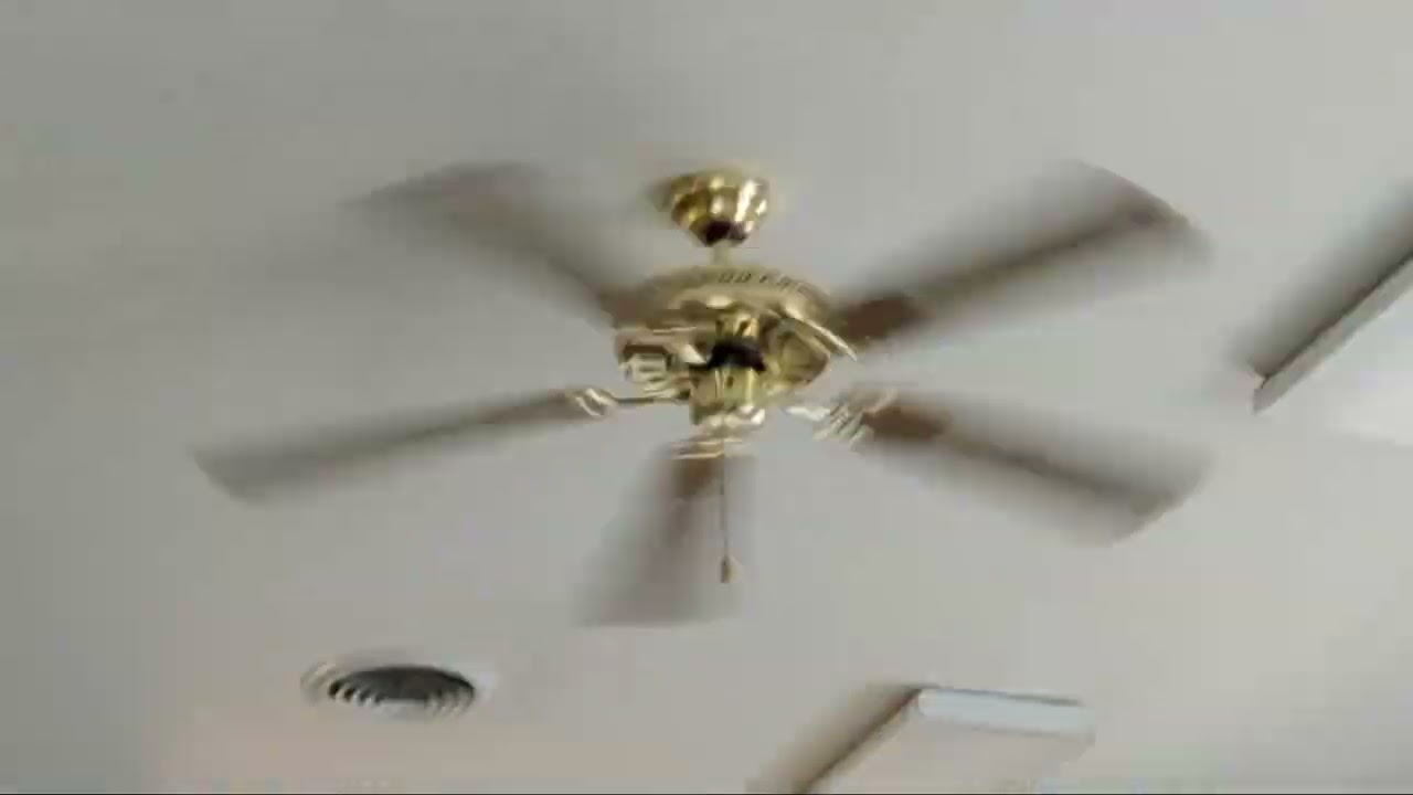 Heritage Lancaster ceiling fans at prairie town laundromat - YouTube