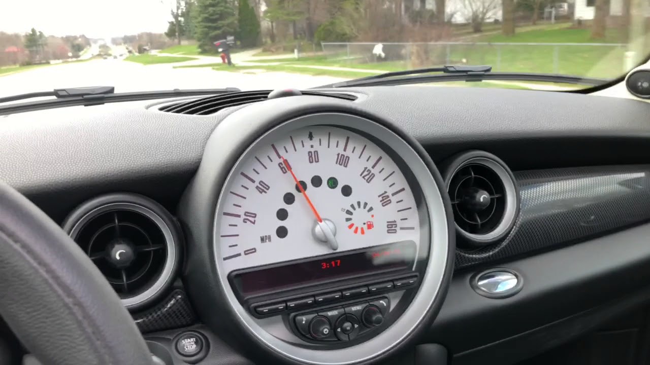 Mini Cooper S 5 Speed 0 to 60 - YouTube