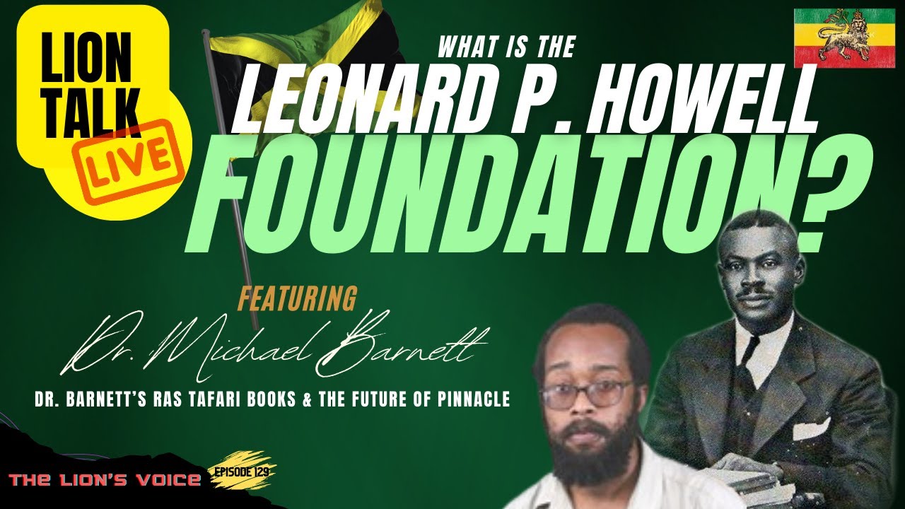 Lion Talk: LIVE!: Dr. Barnett speaks on his books & mission of Leonard ...