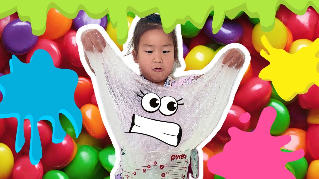 Fun Slime Challenges with Mom&Me! DIY Slime Experiments! How to Make ...