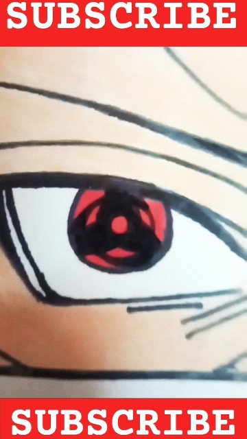 OBITO EYE DRAWING👁️ #OBITO #ANIME #NARUTO #DRAWING #ART #SUBSCRIBE # ...