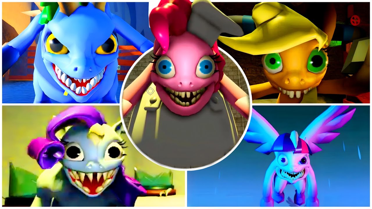 Roblox Horror: Run From The Pony Factory (Full Gameplay + Ending ...