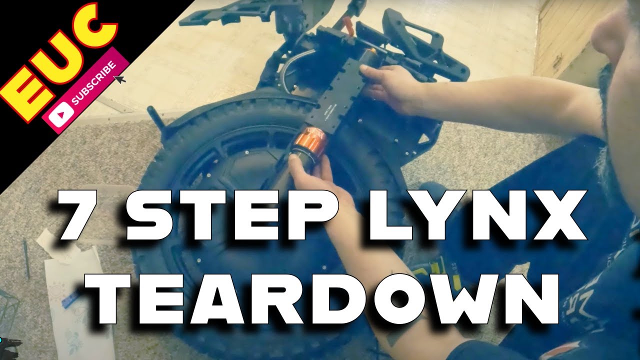 7 STEP LYNX EUC TEARDOWN - YouTube