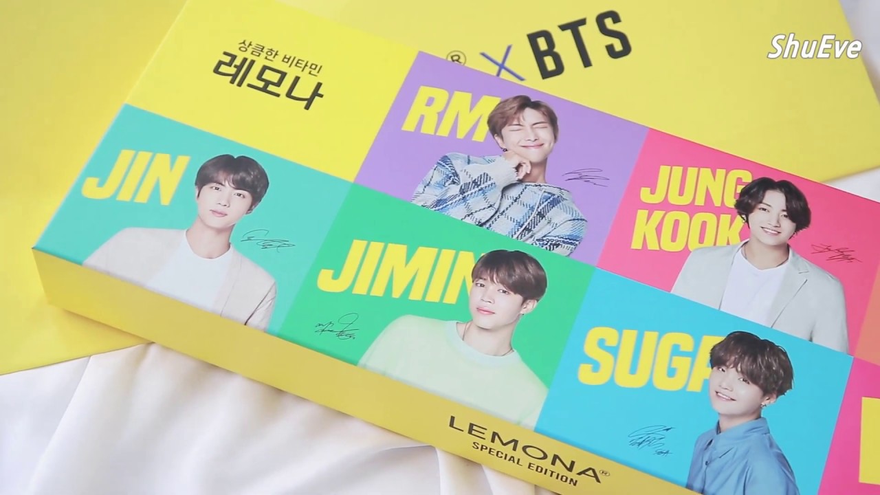방탄소년단 X 레모나(LEMONA) BTS Special Edition - YouTube