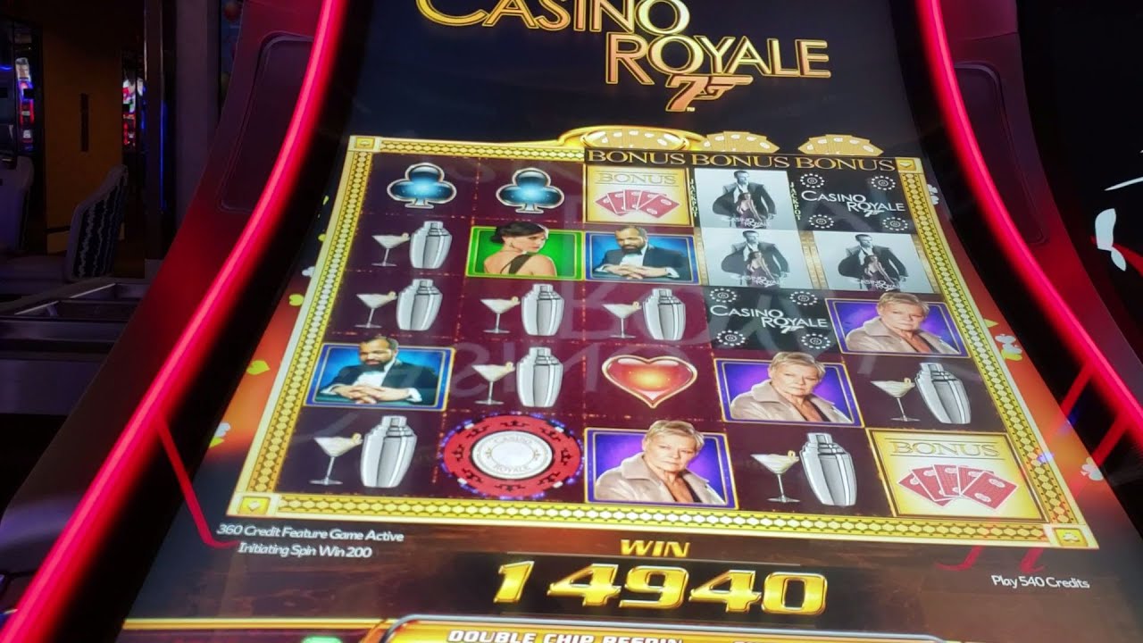 007 Casino Royale Slot Bonus - Premiere Video - YouTube