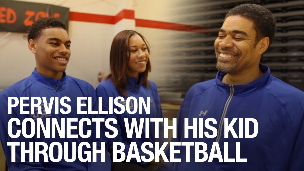 Pervis Ellison Connects With His Kids Through Basketball - YouTube
