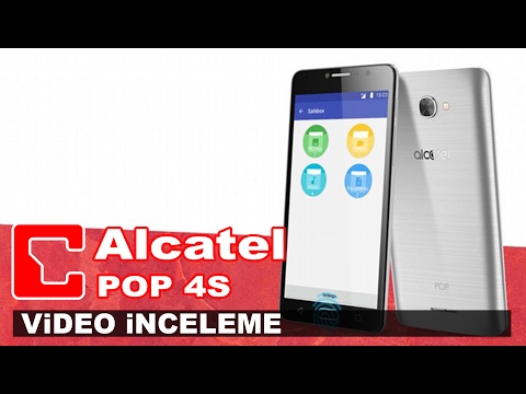 Alcatel POP 4S Video İnceleme - Akıllı telefon