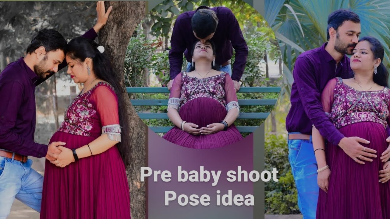 Maternity shoot pose| Pre baby shoot pose idea| Mom to be...Dad to be ...