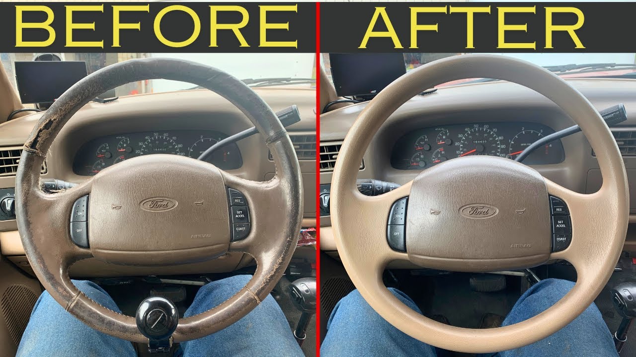 Ford Super Duty Steering Wheel Replacement - YouTube