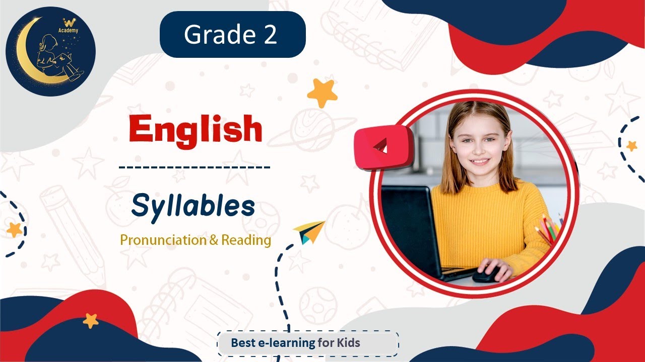 Syllables - Pronunciation & Reading - Learning English for kids - Grade ...