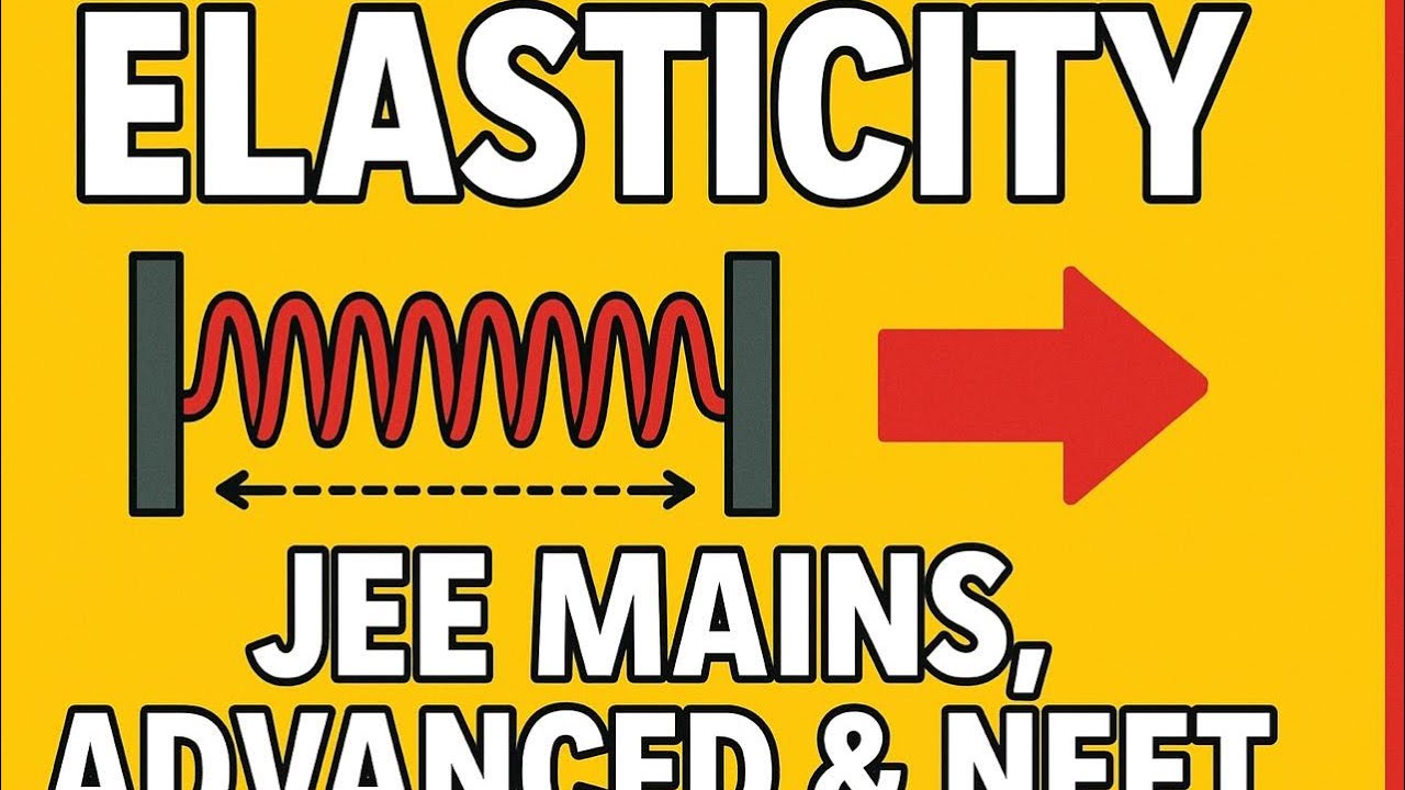 Elasticity JEE Advanced,JEE Mains & NEET | Class 11 Physics | Lecture ...