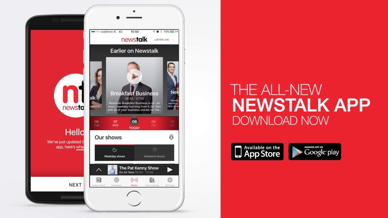 Newstalk's new app has arrived - YouTube