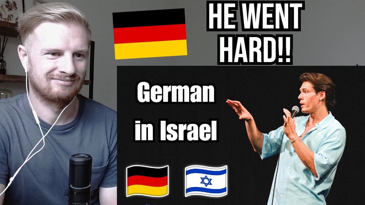 Reaction To German Comedian Roasts Jewish People in Israel - YouTube