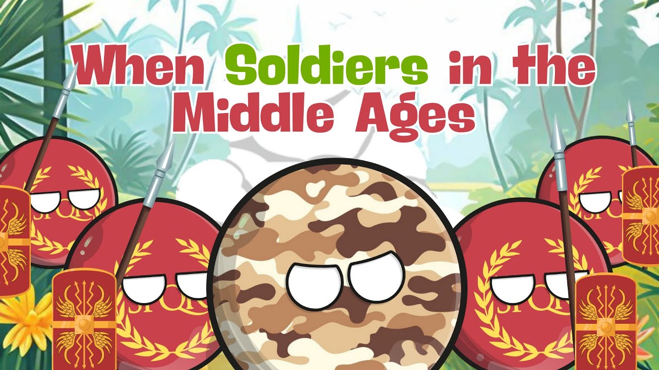 when the army into the middle ages #countryballs #shortfilm - YouTube