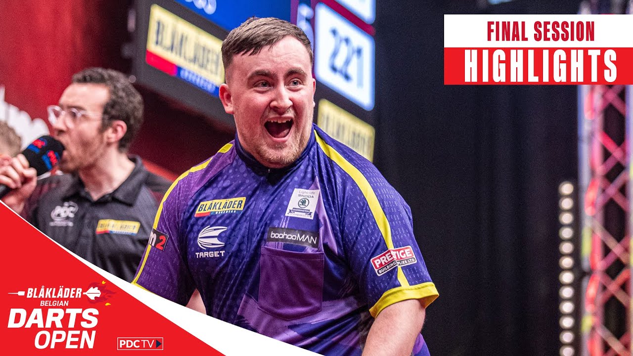 NINE-DARTER IN THE FINAL! | Final Session Highlights | 2024 Belgian ...