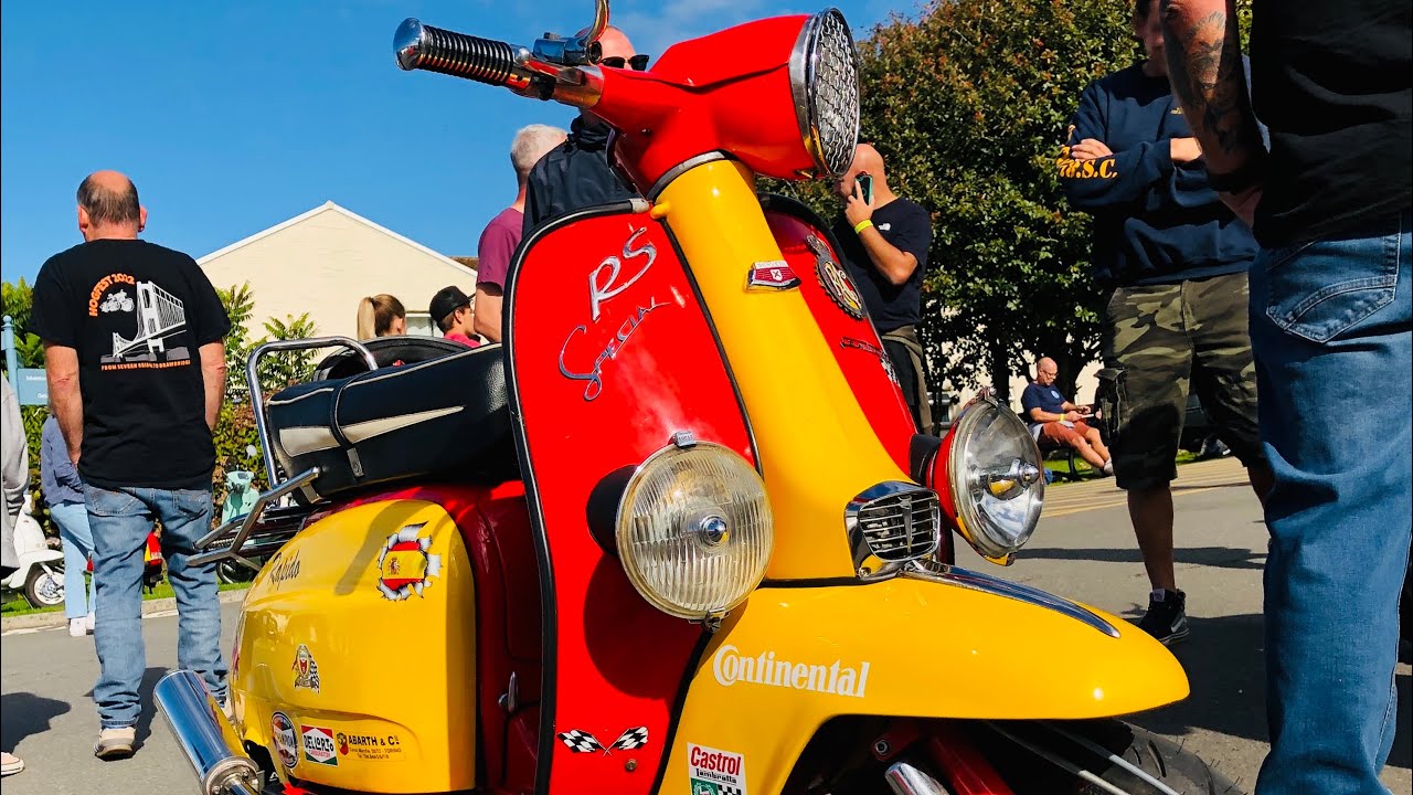 Woolacombe National Scooter Rally.. Riders & Ride-out - YouTube