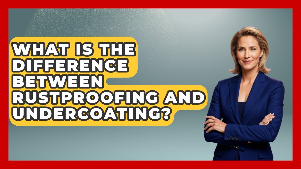 What Is The Difference Between Rustproofing And Undercoating? - Big ...