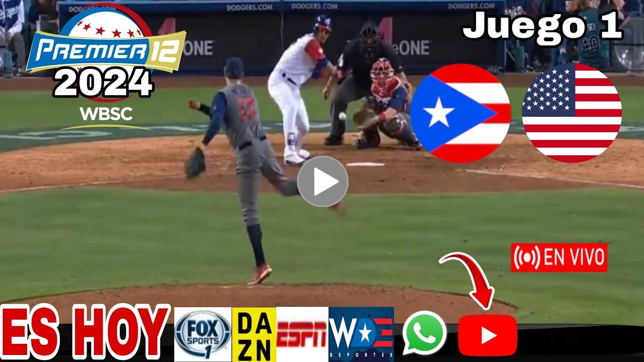 Puerto Rico vs. USA en vivo, donde ver, a que hora juega Puerto Rico vs ...