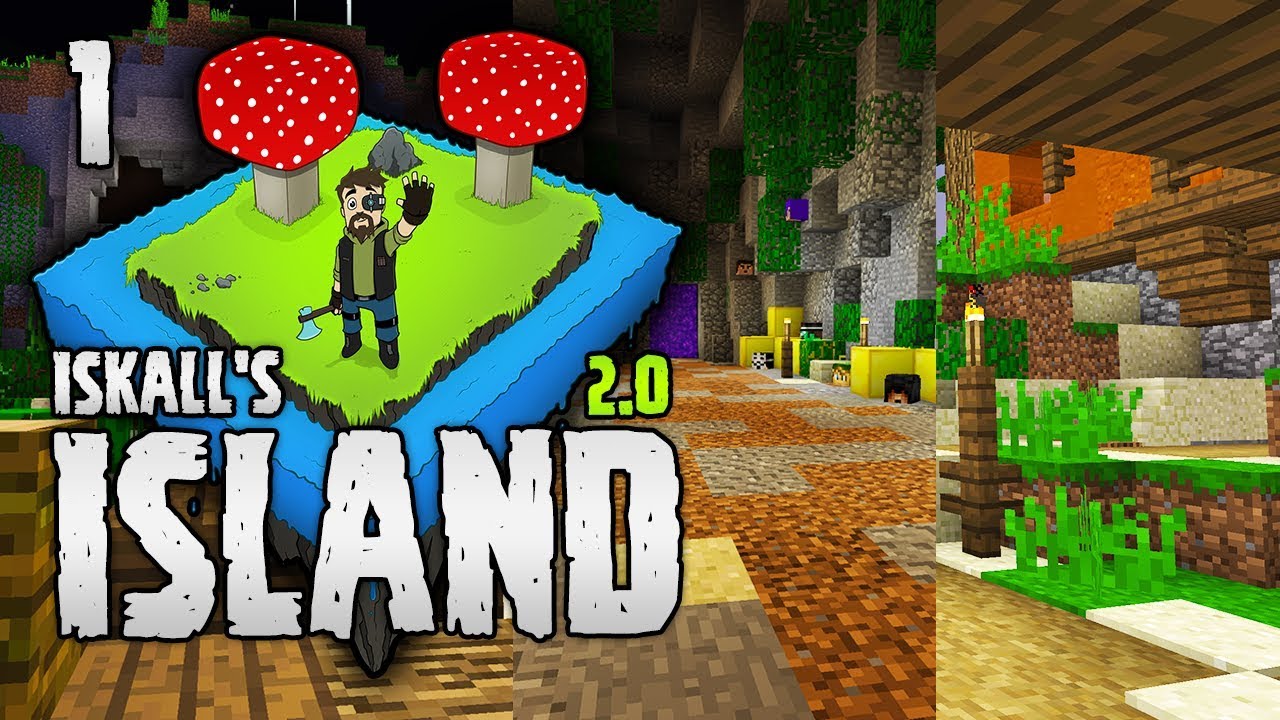 Where do we start!? (THE ISLAND TOUR) | Iskall's Island 2.0 | Modded ...