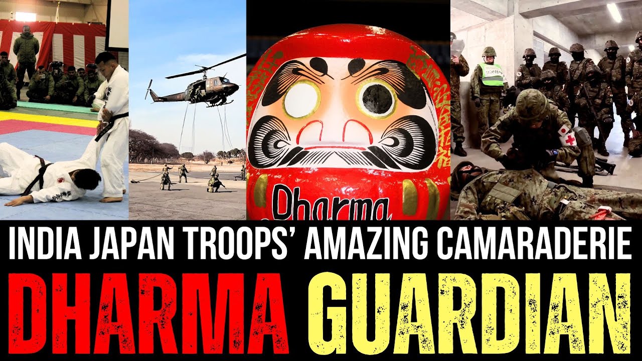 Action Shots of India- Japan Joint Military Exercise 'Dharma- Guardian ...