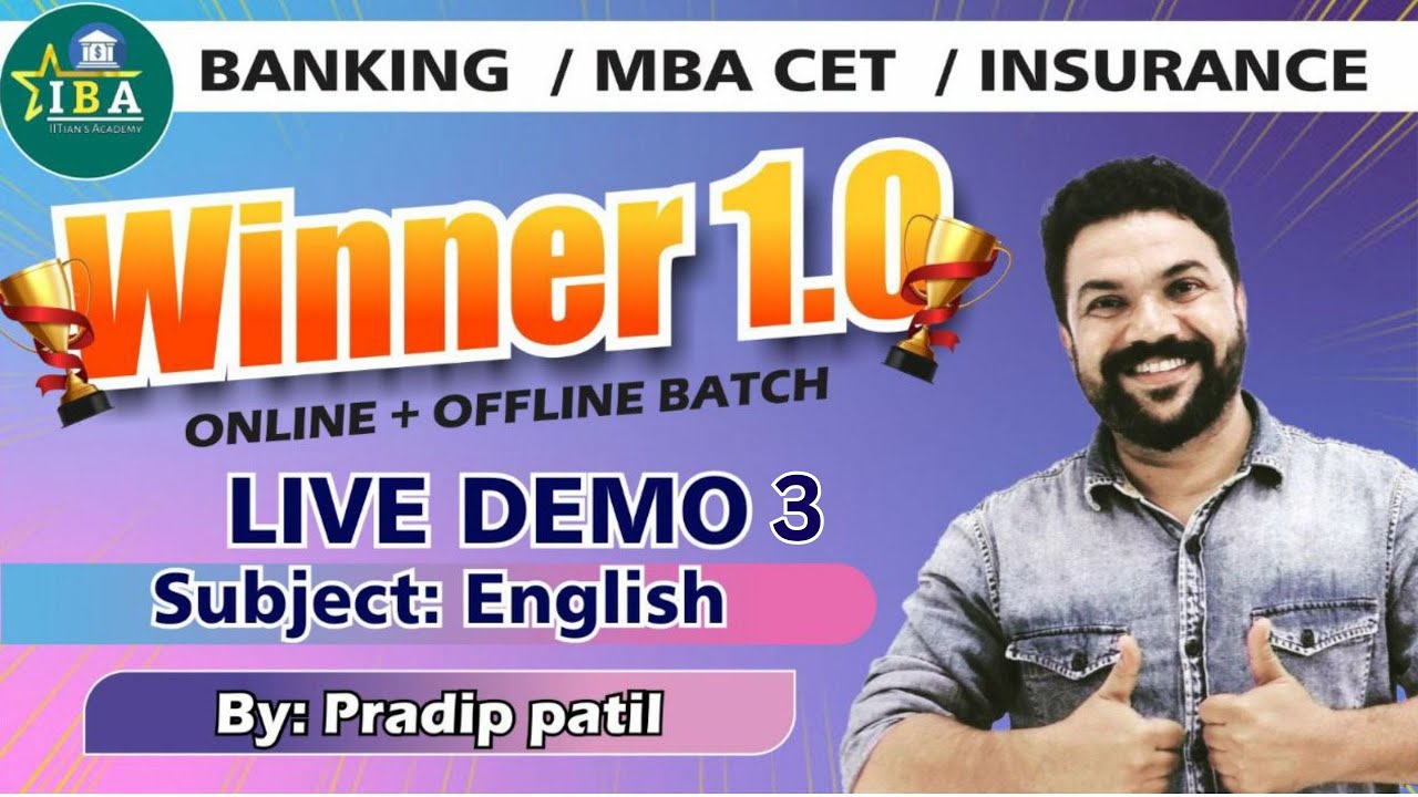 🔥WINNERS 1.0 🔥ONLINE + OFFLINE BATCH || LIVE DEMO ENGLISH SESSION 4 ...
