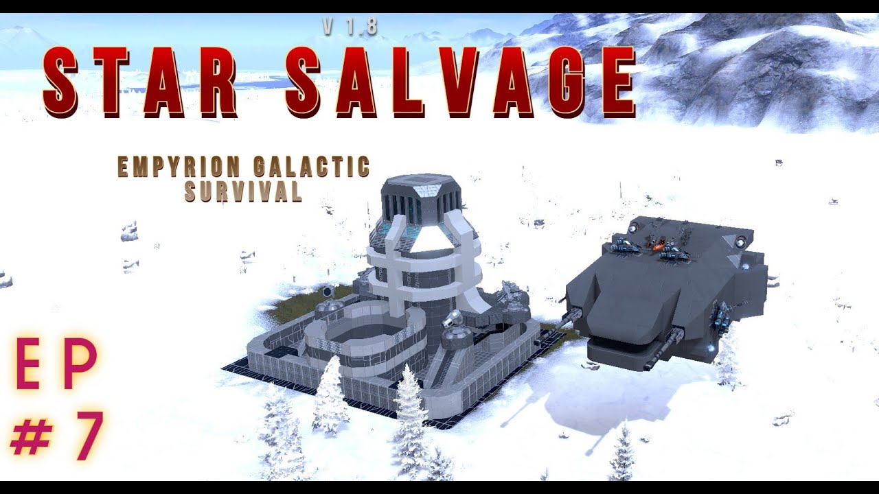 Rados Drone Base Destruction!!!/CV Build! | Empyrion Star Salvage Mod ...