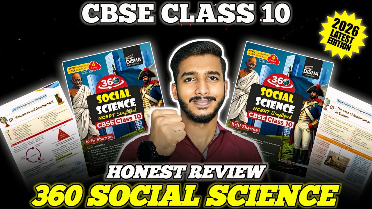 Social Science 360 Class 10 Book Review 2025-26 🔥 | Best SST Book for ...