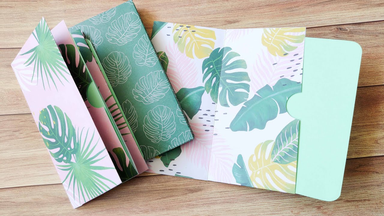 One Sheet Mini Album | Slim Mini Books | Part 1 - YouTube