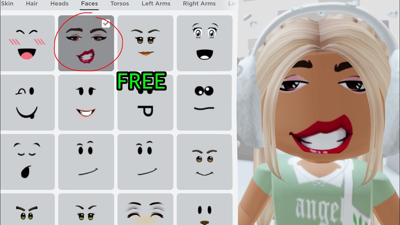 How to get free baddie face-😏🥳🤣 - YouTube