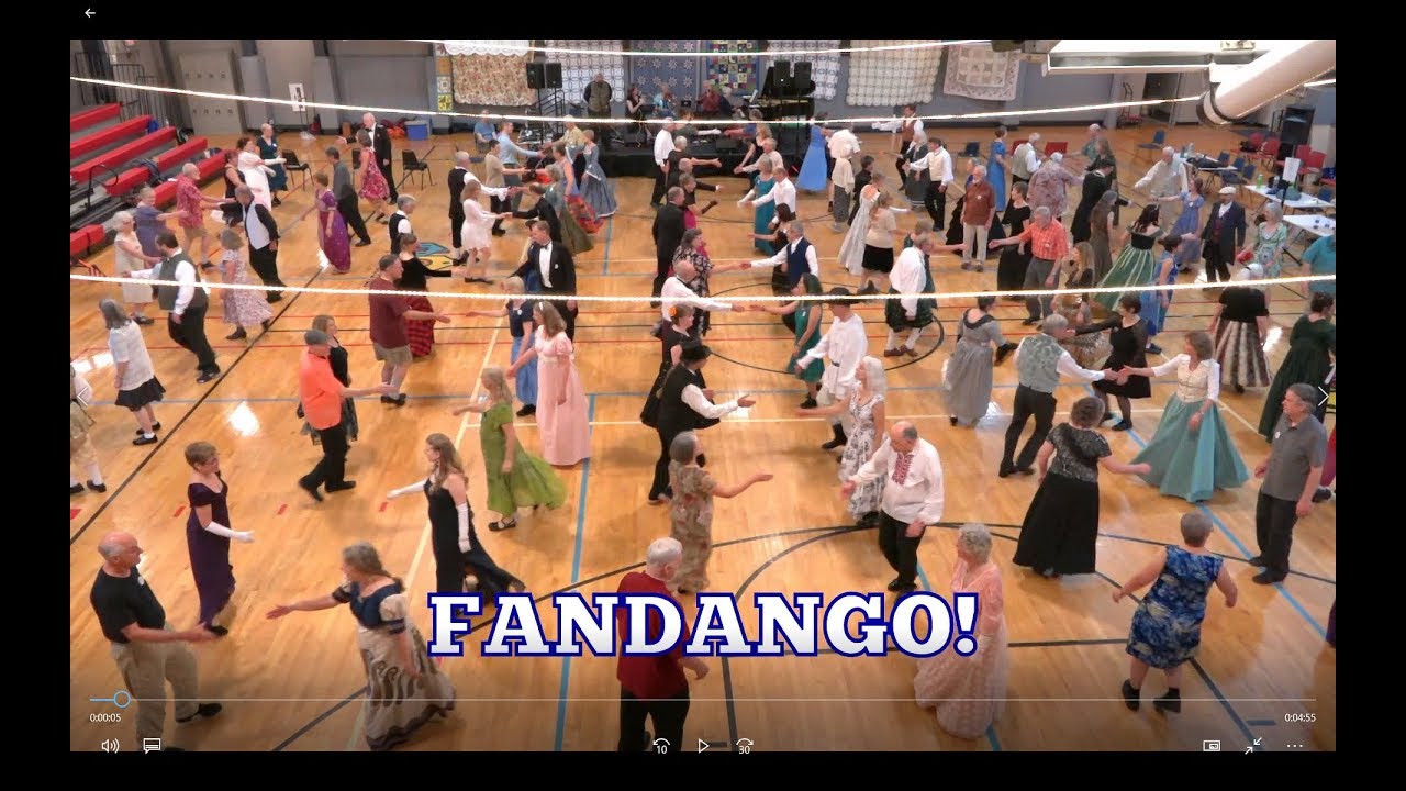 English Country Dance Fandango - Tom Amessé & Bare Necessities - The ...