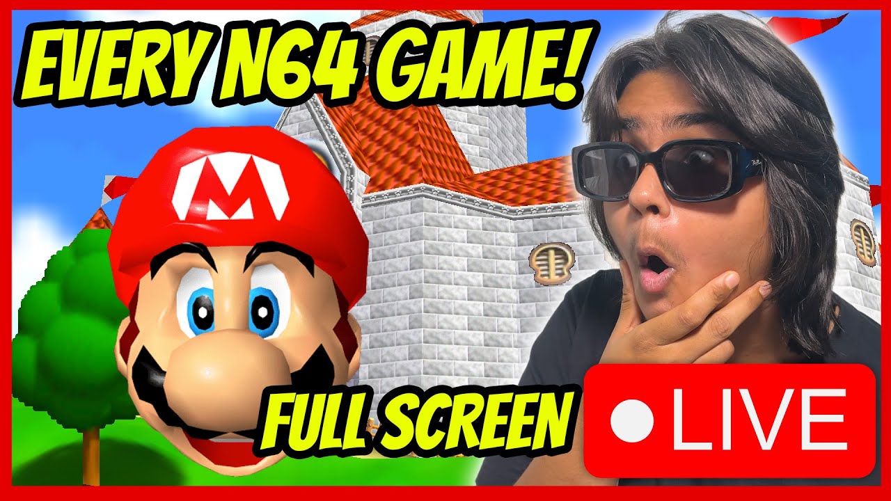 🔴every N64 game live | Indian Retro Gamer - YouTube