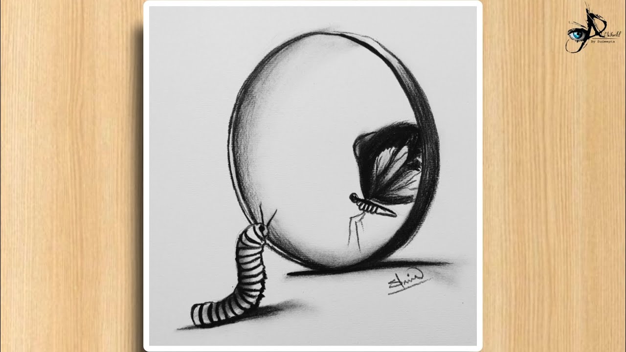 How to draw -life begins from that drawing || amazing meaningful ...