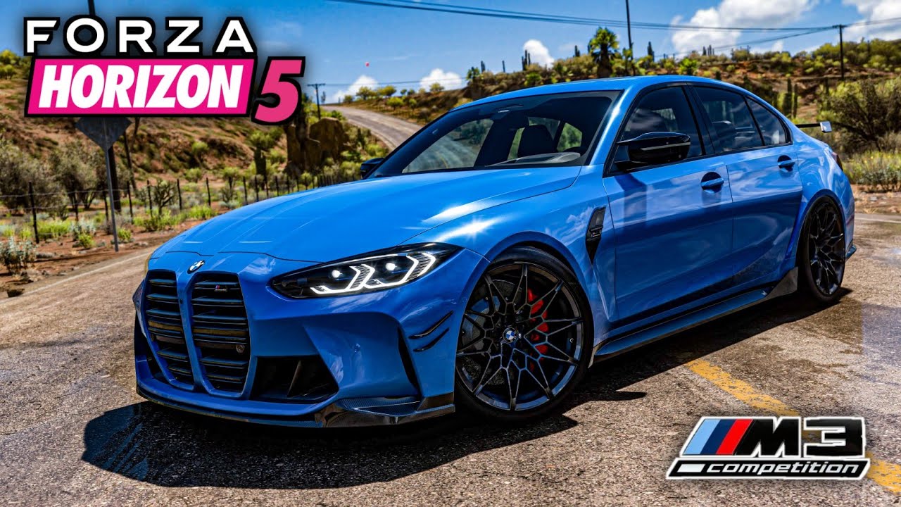 FORZA HORIZON 5 - BMW M3 Competition Custom & Test : KIT M-SPORT ...