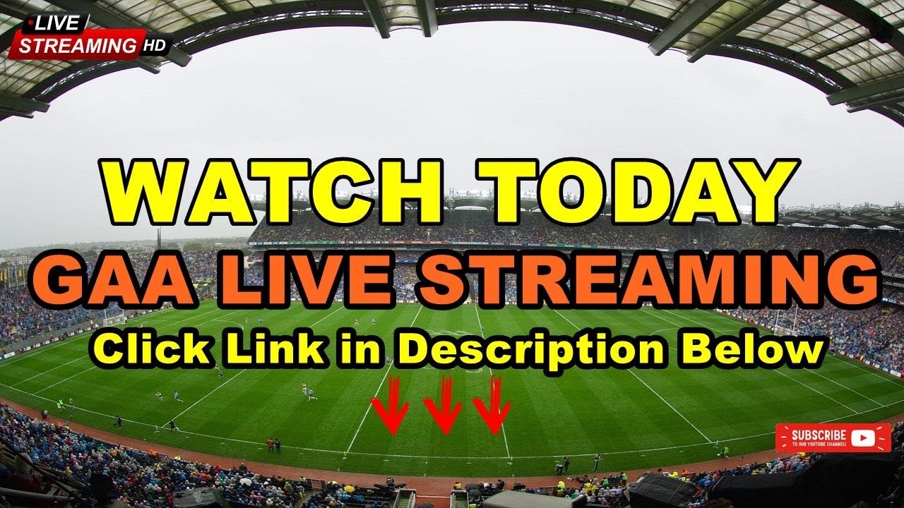 KILMACUD CROKES v LUCAN SARSFIELDS - GAA [Live-Stream] - YouTube