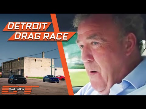 A Highly Tuned Muscle Car Drag Race | The Grand Tour