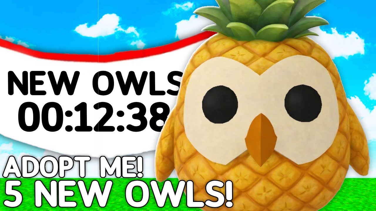 5 NEW OWLS In Adopt Me! Fruit Pets Update - YouTube
