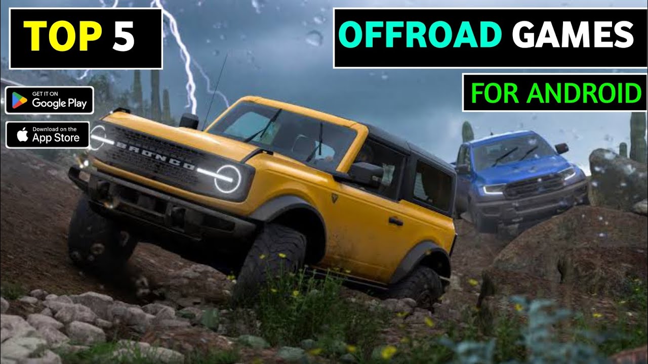 TOP 5 BEST OFFROAD GAMES FOR ANDROID| G4 GAMES - YouTube