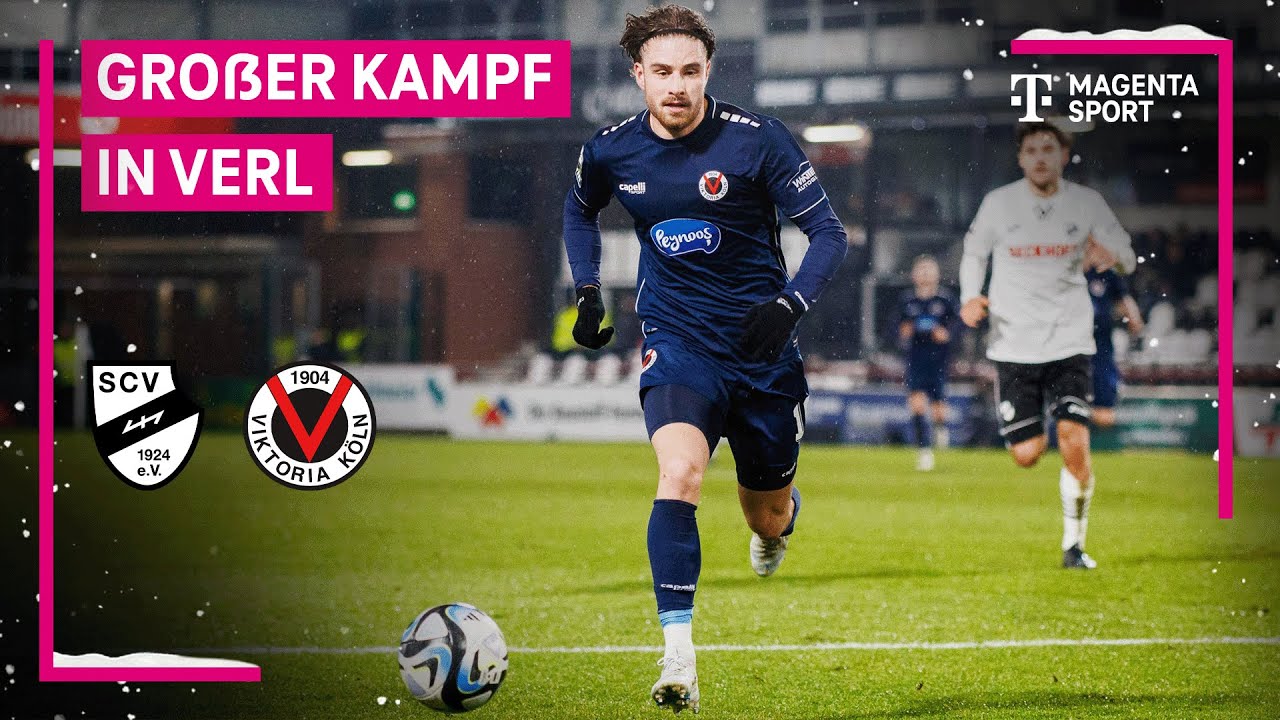 SC Verl - FC Viktoria Köln, Highlights mit Live-Kommentar | 3. Liga ...