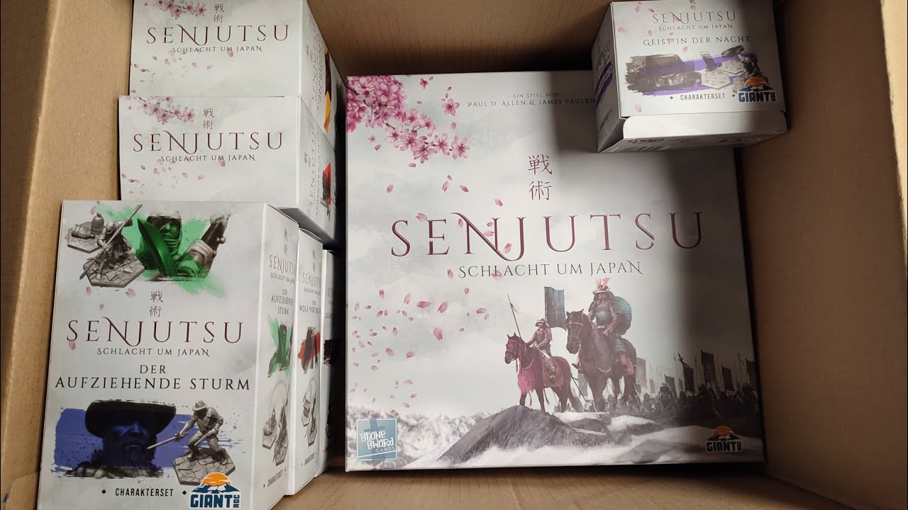 Senjutsu - Schlacht um Japan - Unboxing - YouTube