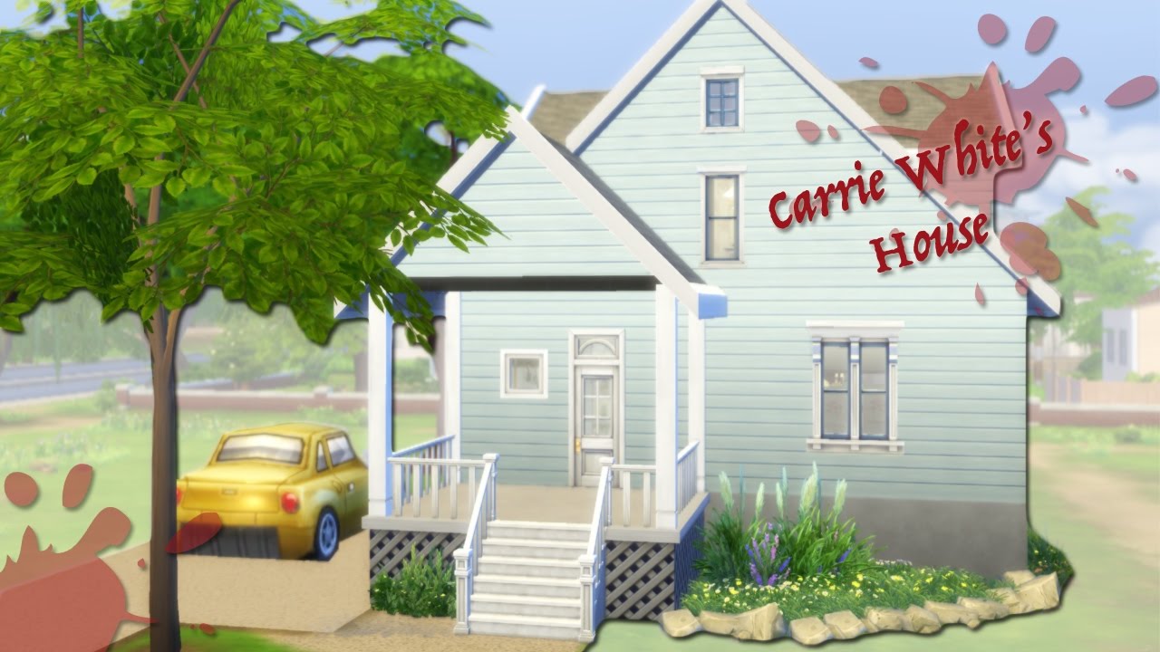 Sims 4 Build | Carrie White's House - YouTube