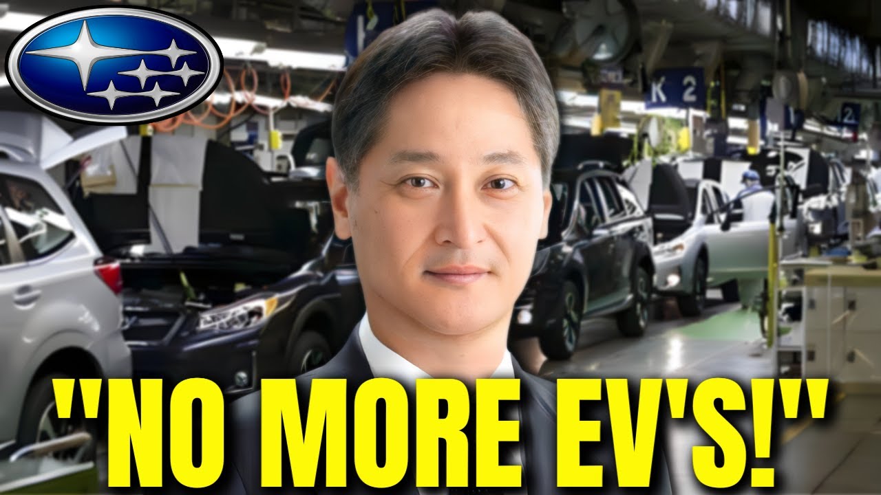 Subaru CEO Shocks Everybody! | HUGE News! - YouTube