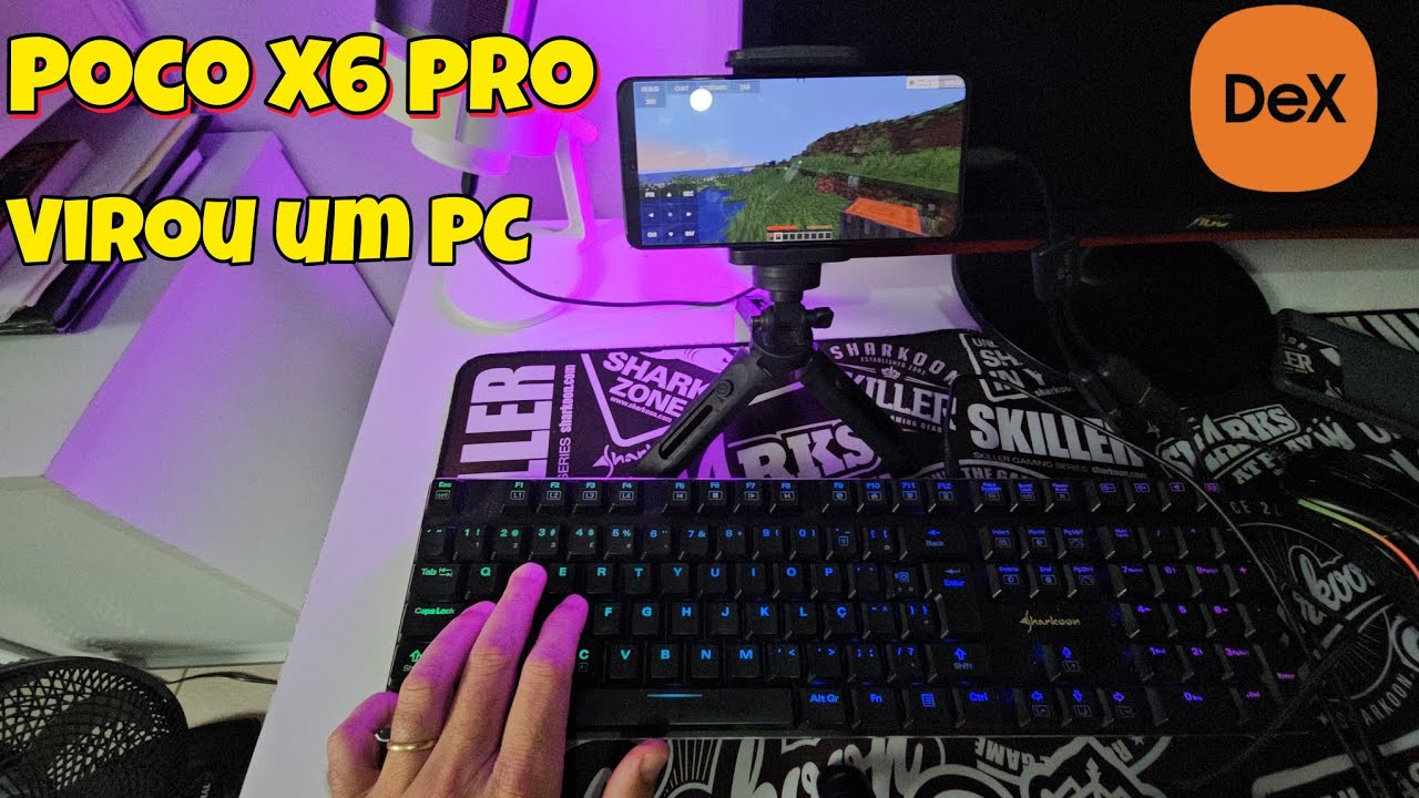 COMO TRANSFORMAR SEU POCO X6 PRO EM UM PC ! INCRÍVEL MODO DEX DA XIAOMI ...