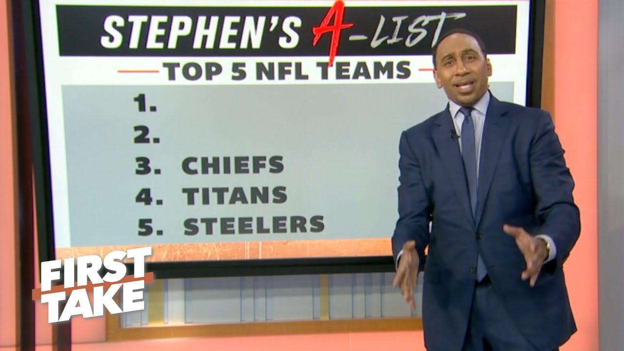 Stephen's A-List: Top 5 NFL teams following Week 5 - YouTube
