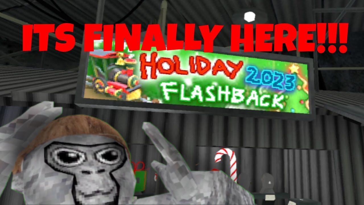 New Gorilla tag winter flashback update!!! - YouTube