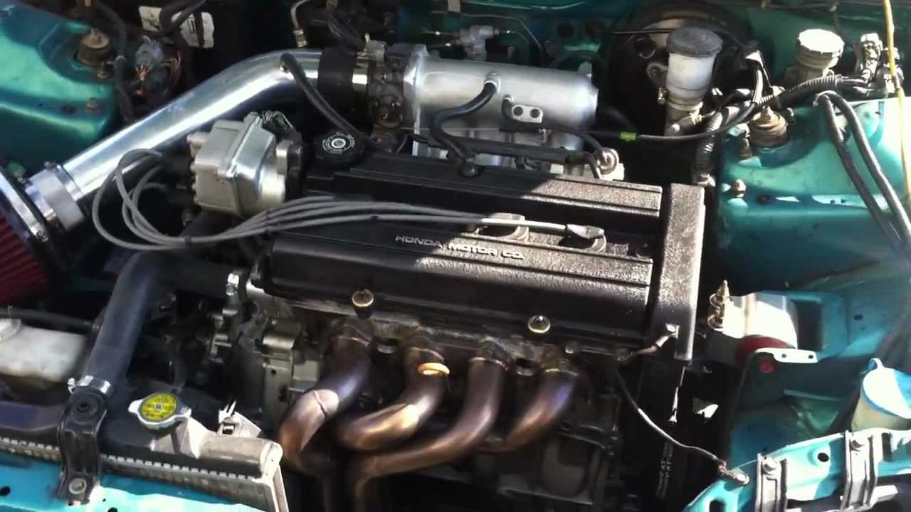 my b20 Eg hatch - YouTube